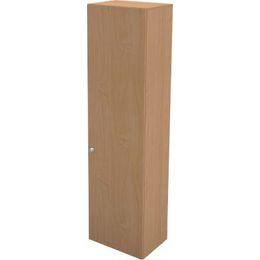 Sch&auml;fer Shop Sch&auml;fer Shop Genius Fl&uuml;gelt&uuml;renschrank TETRIS WALL, 6 Ordnerh&ouml;hen, T&uuml;ranschlag rechts, B 600 x T 440 x H 2250 mm, Buche-Dekor
