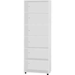Sch&auml;fer Shop Sch&auml;fer Shop Select Regal LOGIN, 6 Ordnerh&ouml;hen, B 800 x T 420 x H 2240 mm, lichtgrau