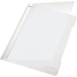 Leitz&reg; Schnellhefter 4191, DIN A4, PVC, 25 St&uuml;ck, wei&szlig;