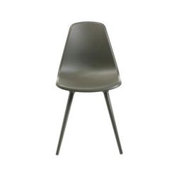 Schalenstuhl Topstar&reg; T 2020, 4-Fu&szlig;, desinfektionsmittelbest&auml;ndig, ohne Armlehnen, grau/grau