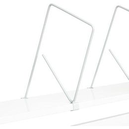 treston Unterteilb&uuml;gel Serie TPB, f&uuml;r Etagenboard Serie TPB, H&ouml;he 400 mm, 5 St&uuml;ck