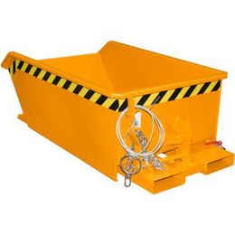 Sp&auml;ne-Beh&auml;lter Bauer SMGU 270, &ouml;l- & wasserdicht verschwei&szlig;t, 270l, orange