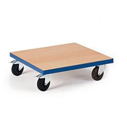 ROLLCART Kistenroller mit MDF-Platte, 700 x 700 mm