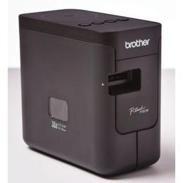 Beschriftungsger&auml;t Brother PT-750W, 30 mm/Sek., USB/WLAN/FNC, f&uuml;r 3,5-24 mm breite TZe-Schriftb&auml;nder, B 78 x T 152 x H 143 mm, anthrazit