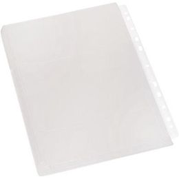 EICHNER Dokumentenh&uuml;lle, DIN A4, oben offen, 10 St&uuml;ck, transparent
