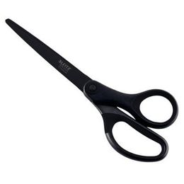 Leitz&reg; Schere Titanium 5419, ergonomisch, Antihaftbeschichtung, f&uuml;r Links/Rechtsh&auml;nder, L 180 mm, titanbeschichteter Stahl/Kunststoff, schwarz