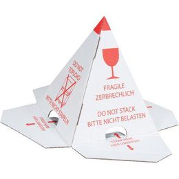Stapelschutzpyramide, Palettenh&uuml;tchen, selbstklebend, 25 St&uuml;ck