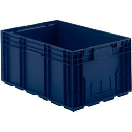 Sch&auml;fer Shop Kleinladungstr&auml;ger R-KLT 6429, Polypropylen, B 600 x T 400 mm, bis 20 kg, dunkelblau