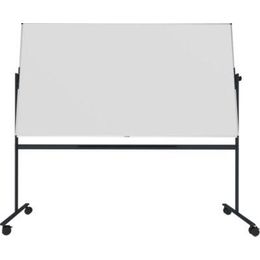 Stativ-Drehtafel Legamaster UNITE PLUS, magnetisch, drehbar um 360&deg;, B 2200 x T 12,6 x H 1200 mm, emaillierter Keramikstahl, wei&szlig;