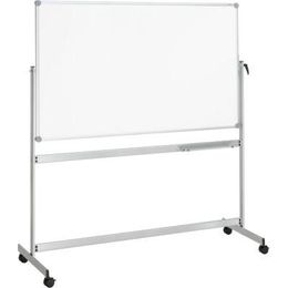 Maul Wende-Whiteboard Revolve, mobil, emailliert, 1000 x 1800 mm