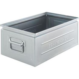 Sch&auml;fer Shop Sch&auml;fer Shop Select Stapelbox, 29,5 l, 50 kg, L 527 x B 308 x H 200 mm, Stahl, galvanisch verzinkt