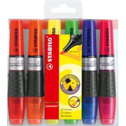 Stabilo&reg; Textmarker Luminator, 6er-Set