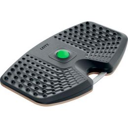 Leitz Ergo Active Balance Board, ergonomisch, für dynamisches Bewegen, um 14° geneigt, entnehmbare Massagekugel, bis 200 kg, dunkelgrau