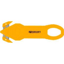 Westcott Sicherheitsmesser, verdeckte Klinge, Organge