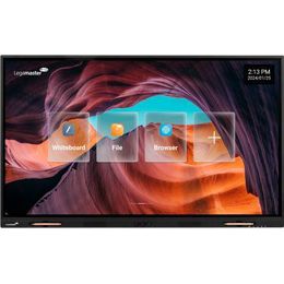 Businessmonitor Legamaster EVOLVE2 ETX-7540 EU, 75', 4K UHD 3840 x 2160 px, Android 13, intuitive Touch-Funktion, HDMI/USB/LAN/WLAN, Google-zertifiziert