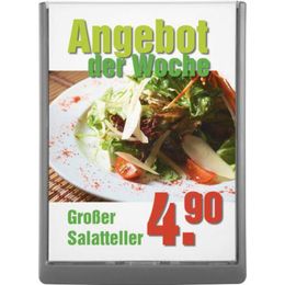 Durable Info-Display Click Sign, B 210 x H 297 mm, graphit, 5 St&uuml;ck