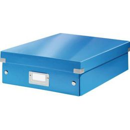 Leitz&reg; Organisationsbox Click + Store, mittel, blau