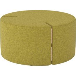 Nowy Styl NowyStyl Sitzpouf Tri.Ply M, modular, Blazer-Stoff, &oslash; 85 cm, gelb