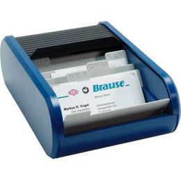 Helit Visitenkartenbox, blau