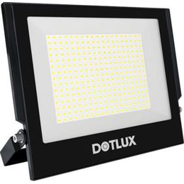 Dotlux LED-Strahler FLOOReco 200 W, 4000 K, IP66, schwarz