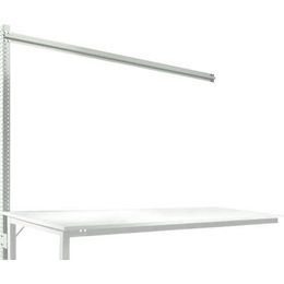 Manuflex Aufbauportal f. Ansatztisch STANDARD Arbeitstisch-/Werkbanksystem UNIVERSAL/PROFI, 2000 mm, lichtgrau