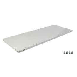 SCHULTE LAGERTECHNIK Zusatz-Fachboden MULTIPlus 150, 1300x 500mm, 25 mm Kante, mit 4 Fachbodentr&auml;gern
