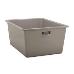 CEMO Rechteckbeh&auml;lter Standard, GFK, 1500 l, grau
