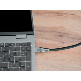 HDMI 2.1 Kabel Good Connections Python&reg; Serie, Ultra-High-Speed, bis 8K/UHD-2, Vollmetallstecker & Nylongeflecht, L&auml;nge 1,5 m, schwarz