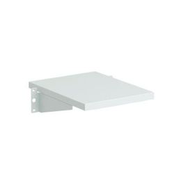 Ablagebord f&uuml;r Werkstattwagen treston CONT705-41/CONT705-49 ESD, B 400 x T 500 mm, bis 25 kg, Stahl, lichtgrau