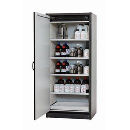 Sicherheitsschrank Typ 30 ASECOS Q-CLASSIC-30, Fl&uuml;gelt&uuml;r, Anschlag links, Front Lichtgrau, B 864 x T 620 x H 1947 mm