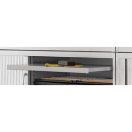 Sch&auml;fer Shop Sch&auml;fer Shop Genius Auszugsboden TETRIS SOLID, f&uuml;r Schr&auml;nke B 1000 mm, aus Stahblech, pulverbeschichtet, wei&szlig;alu,2