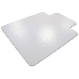 Floortex Schutzmatte f&uuml;r Teppichb&ouml;den, eckig, m. Aussparung, 900x1200