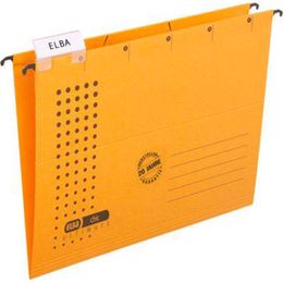 Elba chic&reg; ULTIMATE H&auml;ngemappen, f&uuml;r Formate bis DIN A4, seitlich offen, gelb