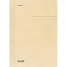 Falken Schnellhefter, DIN A4, Manila RC-Karton, chamois