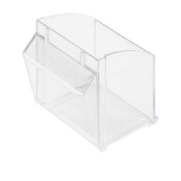 Ersatz Klappkastenbeh&auml;lter f&uuml;r Kleinteilemagazin MultiStore, Reihengr&ouml;&szlig;e 6, Volumen 0,4 l, B 80 x T 63 x H 70 mm, Polystyrol, 1 St.