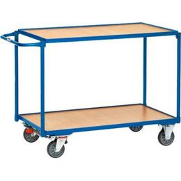 Fetra Tischwagen mit 2 Etagen, 850 x 500 mm