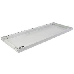 SCHULTE LAGERTECHNIK Zusatz-Fachboden MULTIPlus 250, 1300x600 mm, 40 mm Kante, mit 4 Fachbodentr&auml;gern