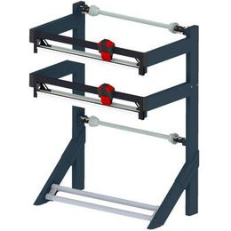 Rocholz Doppel-Schneidst&auml;nder Modul, waagerecht, Schnittbreite 750 mm, B 1090 x T 970 x H 1740 mm