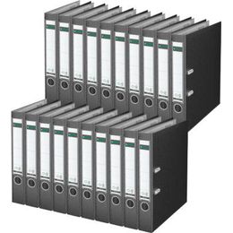 Leitz&reg; Ordner 1015, DIN A4, R&uuml;ckenbreite 52 mm, 20 St&uuml;ck, schwarz