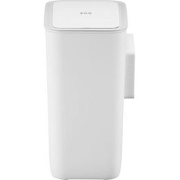 EKO Morandi Smart Sensor-Abfalleimer, Kunststoff, Wandmontage, Sensor & Touch-Schalter, B 259 x T 165 x H 310 mm, 8 Liter, wei&szlig;