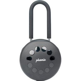 Schl&uuml;sseltresor Phoenix Palm KS0213ES, motorisiertes Schl&uuml;sselschloss, Steuerung per App, Bluetooth, Wasser-/Staubfest IP65, mit Schlossb&uuml;gel, schwarz