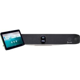 Poly All-In-One-Videoleiste Studio X70, 4K-Ultra-HD-Video, TC10 Controller-Kit, f&uuml;r R&auml;ume bis 55 m&sup2;