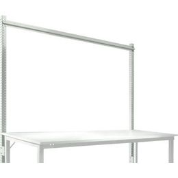 Manuflex Aufbauportal, Grundtisch STANDARD Arbeitstisch-/Werkbanksystem UNIVERSAL/PROFI, 2000 mm, lichtgrau