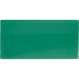 Etikettentasche Label PLUS, selbstklebend, 80x160, gr&uuml;n
