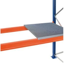 SCHULTE LAGERTECHNIK Auflegbarer Gitterrost f&uuml;r Palettenregale, B 3600 x T 800 mm, f&uuml;r Holmtiefe 50 mm, verzinkt, 3 St&uuml;ck