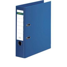 Sch&auml;fer Shop Ordner Sch&auml;fer Shop Select, DIN A4, R&uuml;ckenbreite 80 mm, Griffloch, auswechselbares R&uuml;ckenschild, Polypropylen, 1 St&uuml;ck, blau
