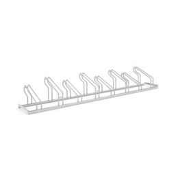 B&uuml;gelparker WSM, 1-seitig, f&uuml;r Reifen bis B 55 mm, B 2800 x T 538 x H 415 mm, Stahl feuerverzinkt, 8 Einstellpl&auml;tze, montiert