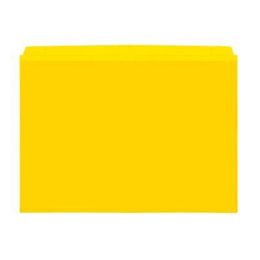 Orgatex Sichttaschen, A4 quer, gelb, 50 St.