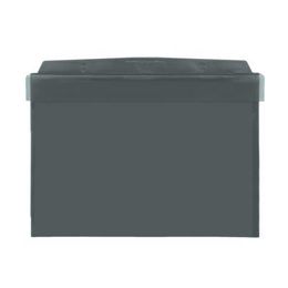 Orgatex Sichttaschen, m. Klappe, A5 quer, anthrazit, 10 St.