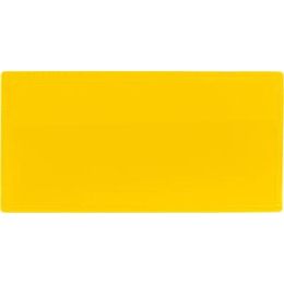 Etikettentasche Label TOP, magnetisch, 50x110, gelb